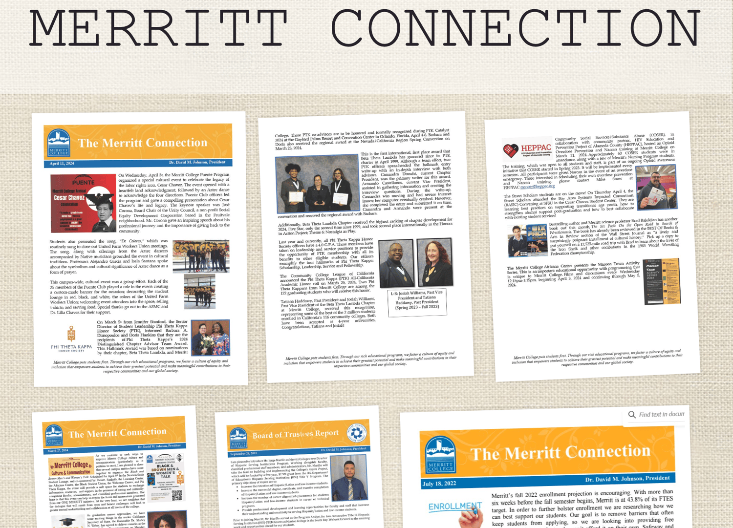 Merritt Home Page